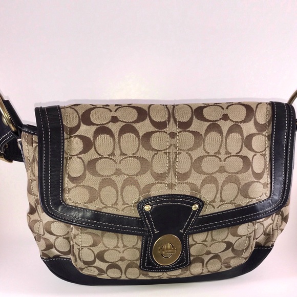 Coach | Bags | Coach Ali Legacy Signature Shoulder Bag | Poshmark
